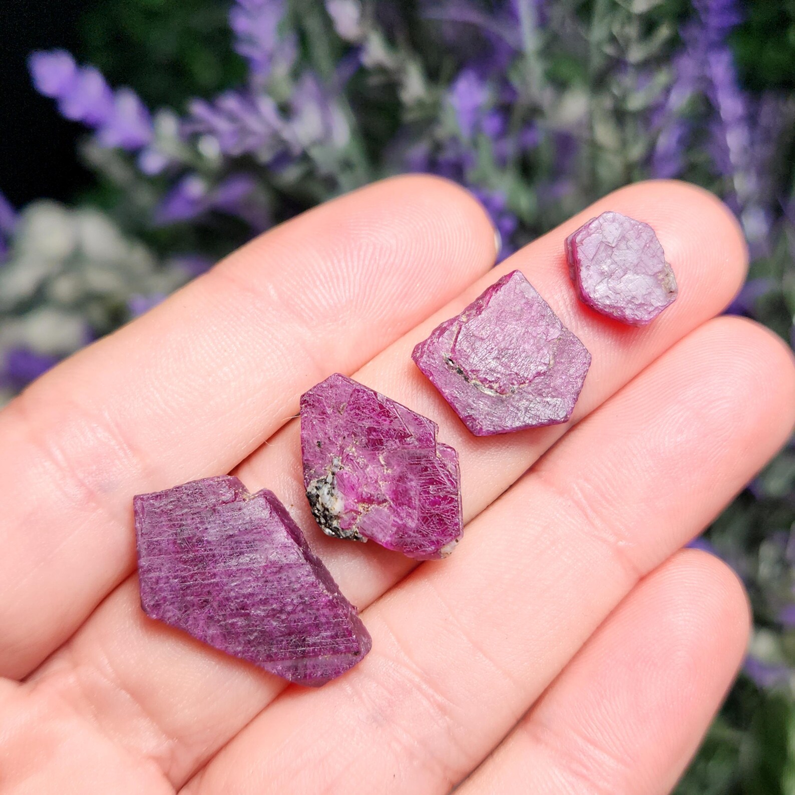 Pigeon Blood Red Ruby - UV Reactive - Red Ruby Stone - Ruby Specimen ...