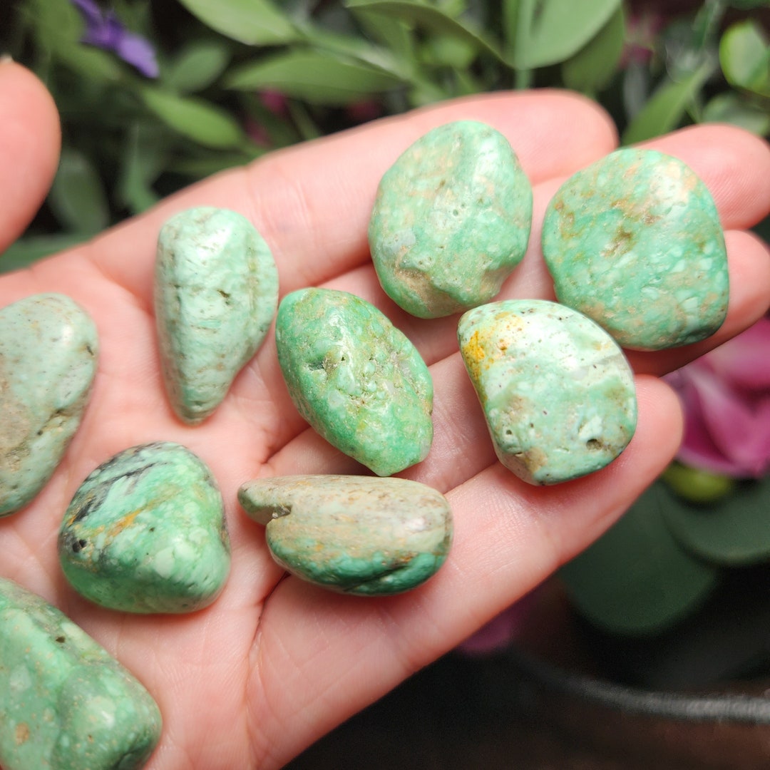 Variscite Crystal - Tumbled Variscite - Variscite Stone - Natural ...
