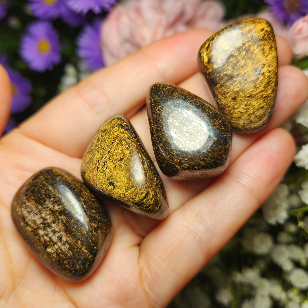 Bronzite Crystal / Bronzite Stone / Enstatite / Tumbled Bronzite ...