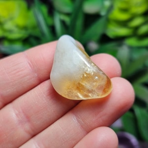 Brazilian Citrine Crystal: Tumbled Polished Stone - Etsy