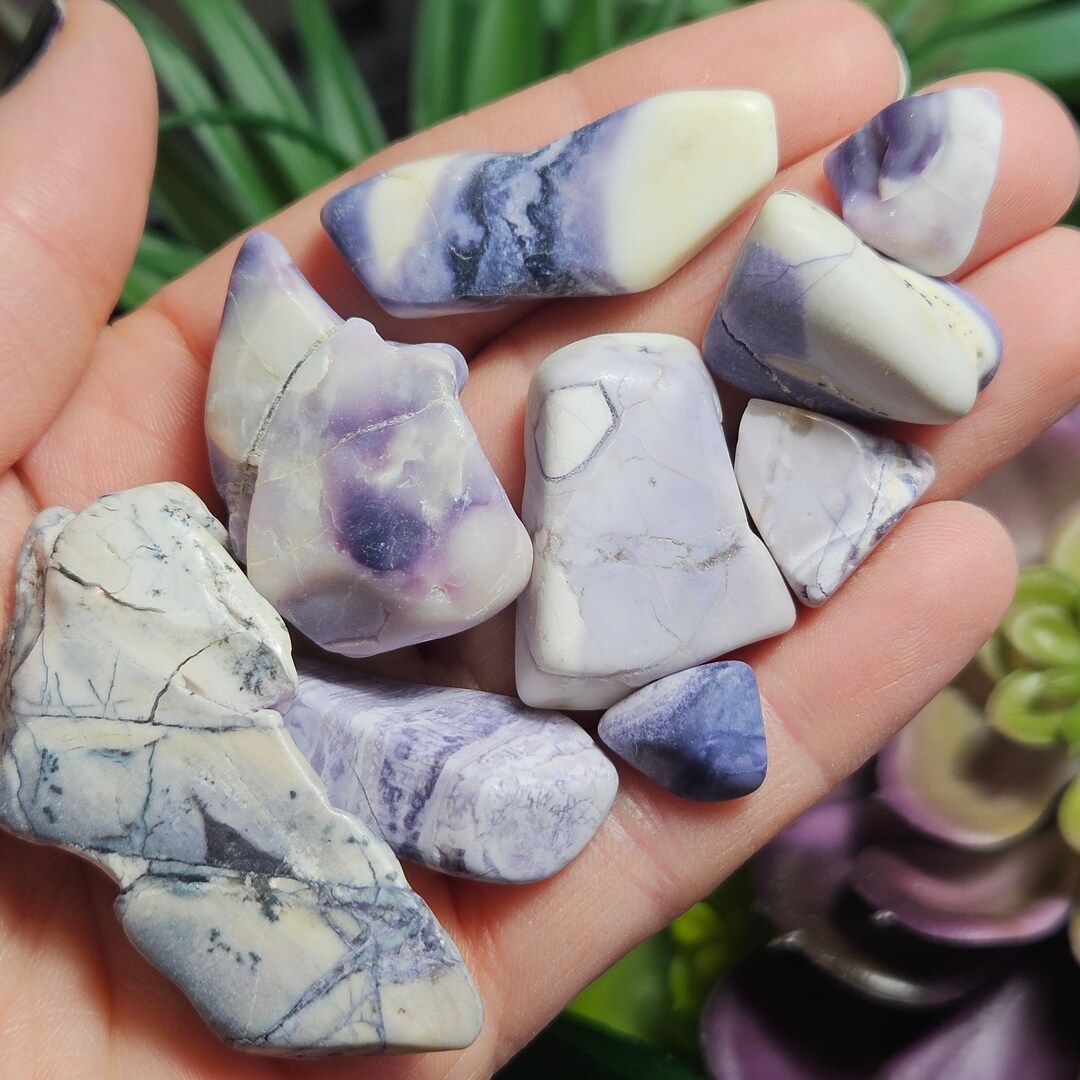 Tiffany Stone Specimen - Bertrandite - Polished Tiffany Stone - Purple ...