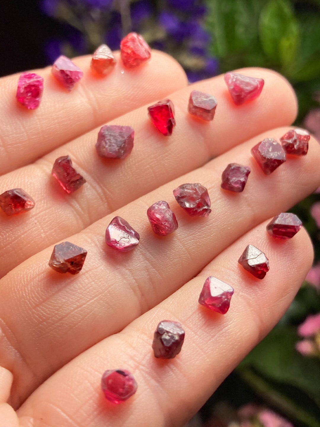 Spinel Crystal - Raw Spinel - Red Spinel - Pink Spinel - Natural Spinel ...
