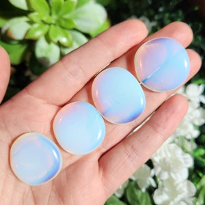 Opalite Crystal - Opalite Stone - Opalite Tumble - Polished Opalite - Opalite Coin - Tumbled ...