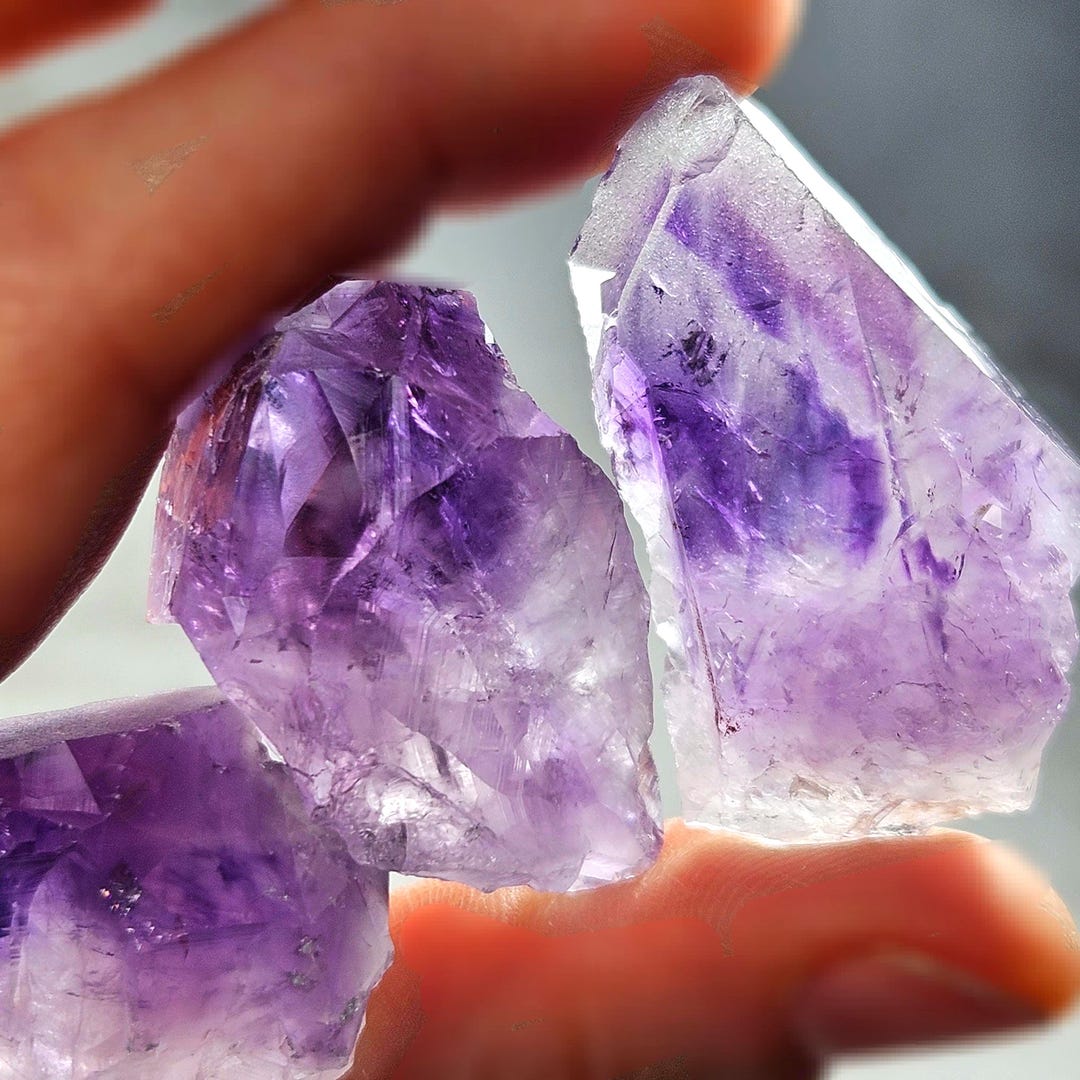 Violet Amethyst Crystal Specimen - Brazilian Amethyst - Amethyst ...