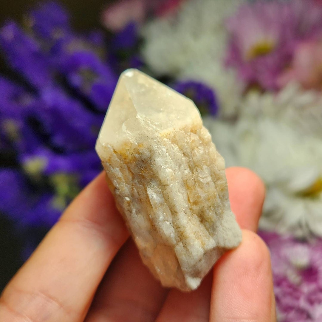 Pineapple Quartz Candle Quartz Crystal Madagascar Quartz Raw Quartz ...