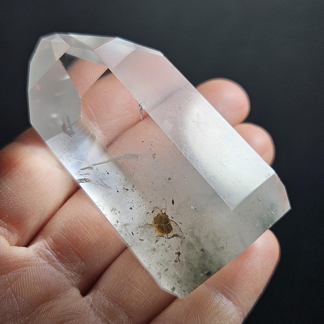 Phantom Quartz Crystal Brazilian Polished Quartz Phantom Crystal White ...