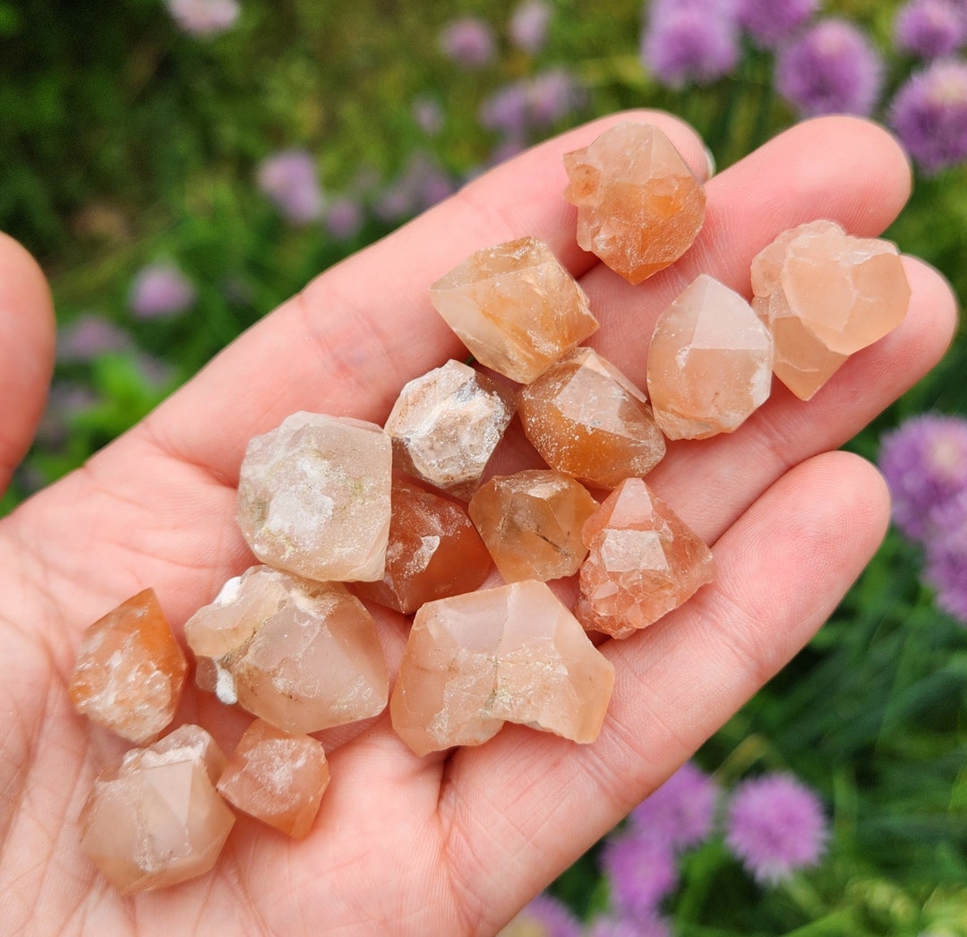 PINK Beta Quartz Crystal - RARE Crystal - Beta Quartz - Pink Beta ...