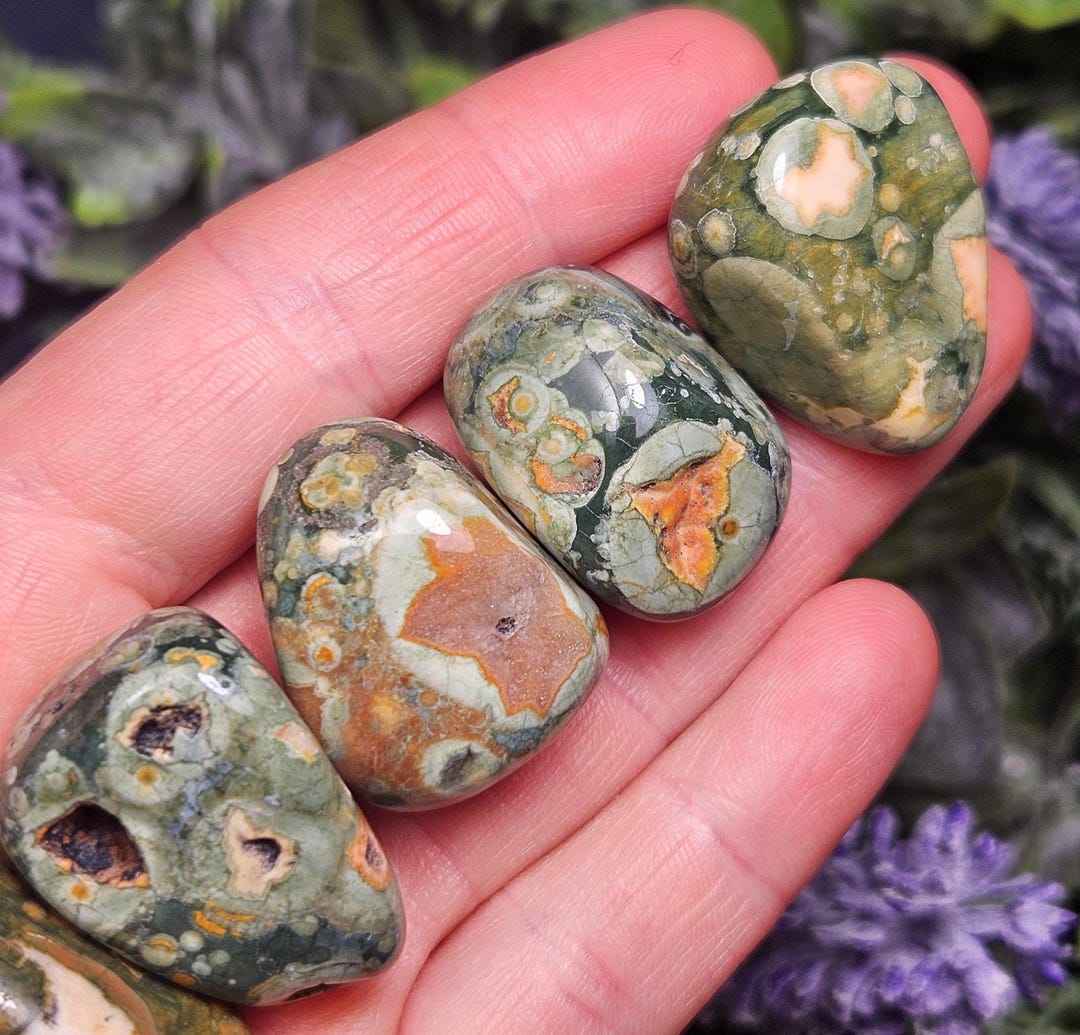 Australian Rainforest Jasper - Rainforest Rhyolite - Rhyolite - Jasper ...