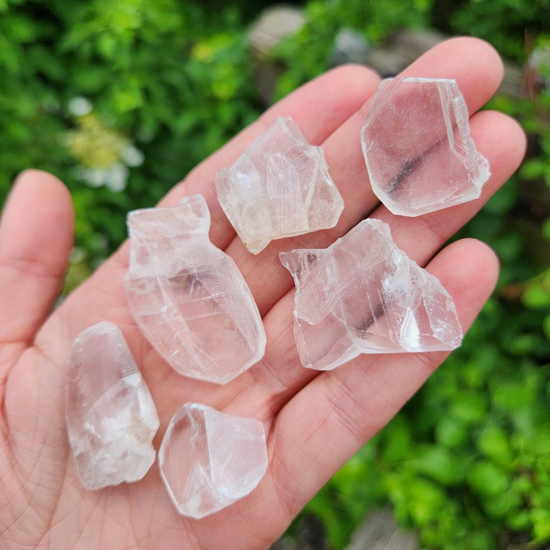 Clear Calcite Crystal Specimen: Raw Terminated Mexican Stones - Etsy