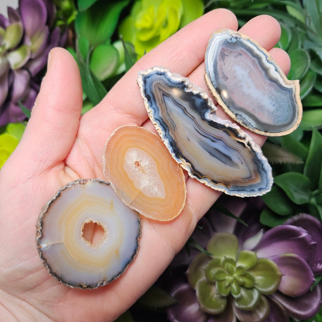 Geode Slice - Agate Slice - Agate Geode Slice - Geode Agate - Agate ...
