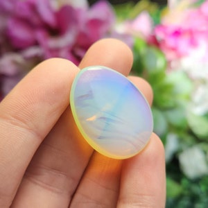 Opalite Crystal - Opalite Stone - Opalite Tumble - Polished Opalite - Opalite Coin - Tumbled ...