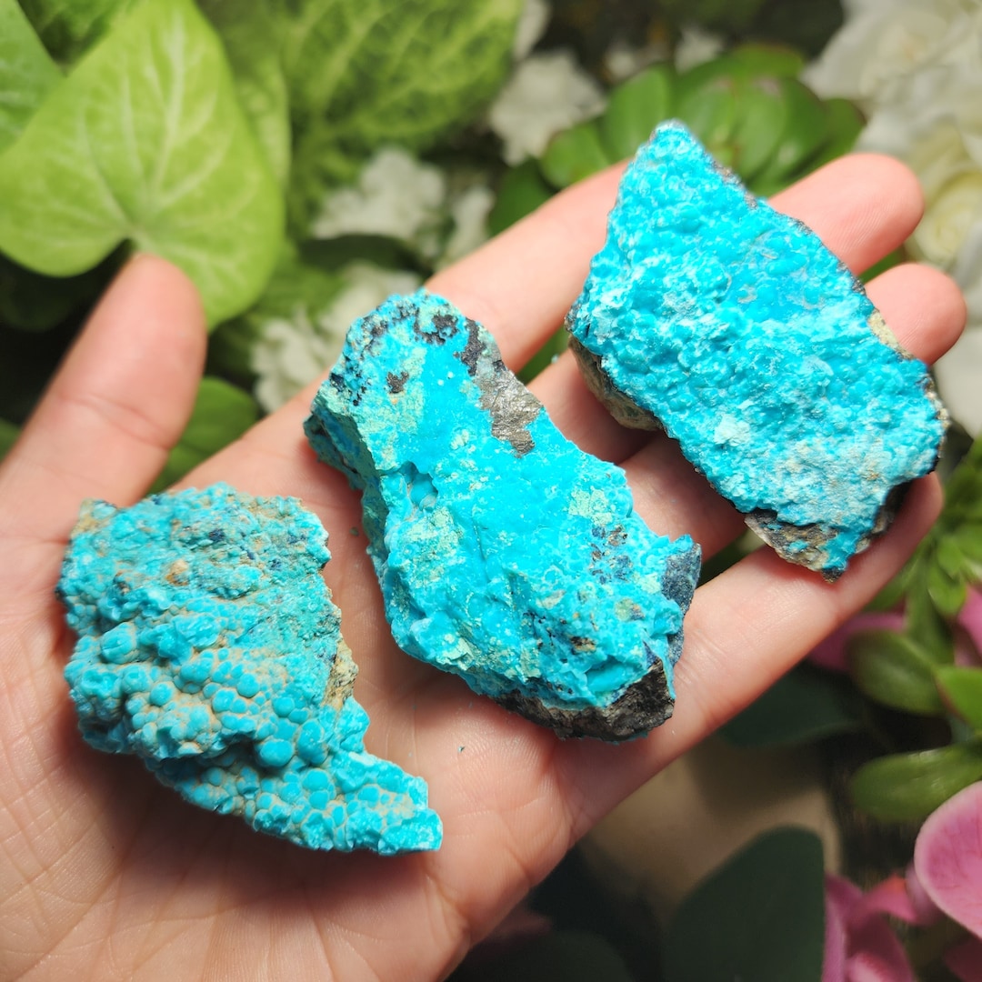 Chrysocolla Specimen - Raw Chrysocolla - Blue Chrysocolla - Chrysocolla ...