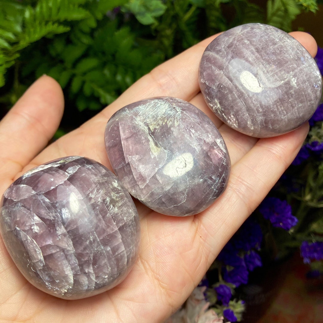 Purple Anhydrite Crystal / Purple Angelite / Anhydrite Crystal - Etsy