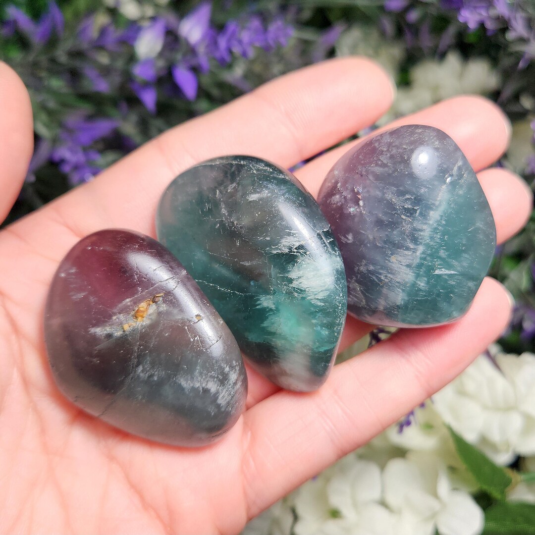 Nigerian Fluorite Crystal - Tumbled Fluorite - Fluorite Specimen ...