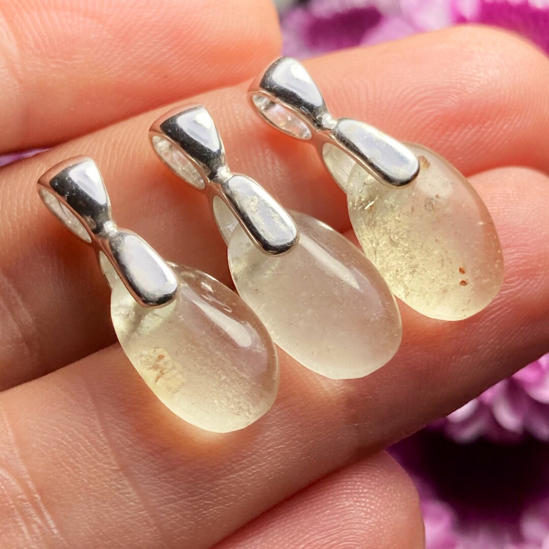 Libyan Desert Glass Pendant - Libyan Desert Glass - Libyan Gold Tektite ...