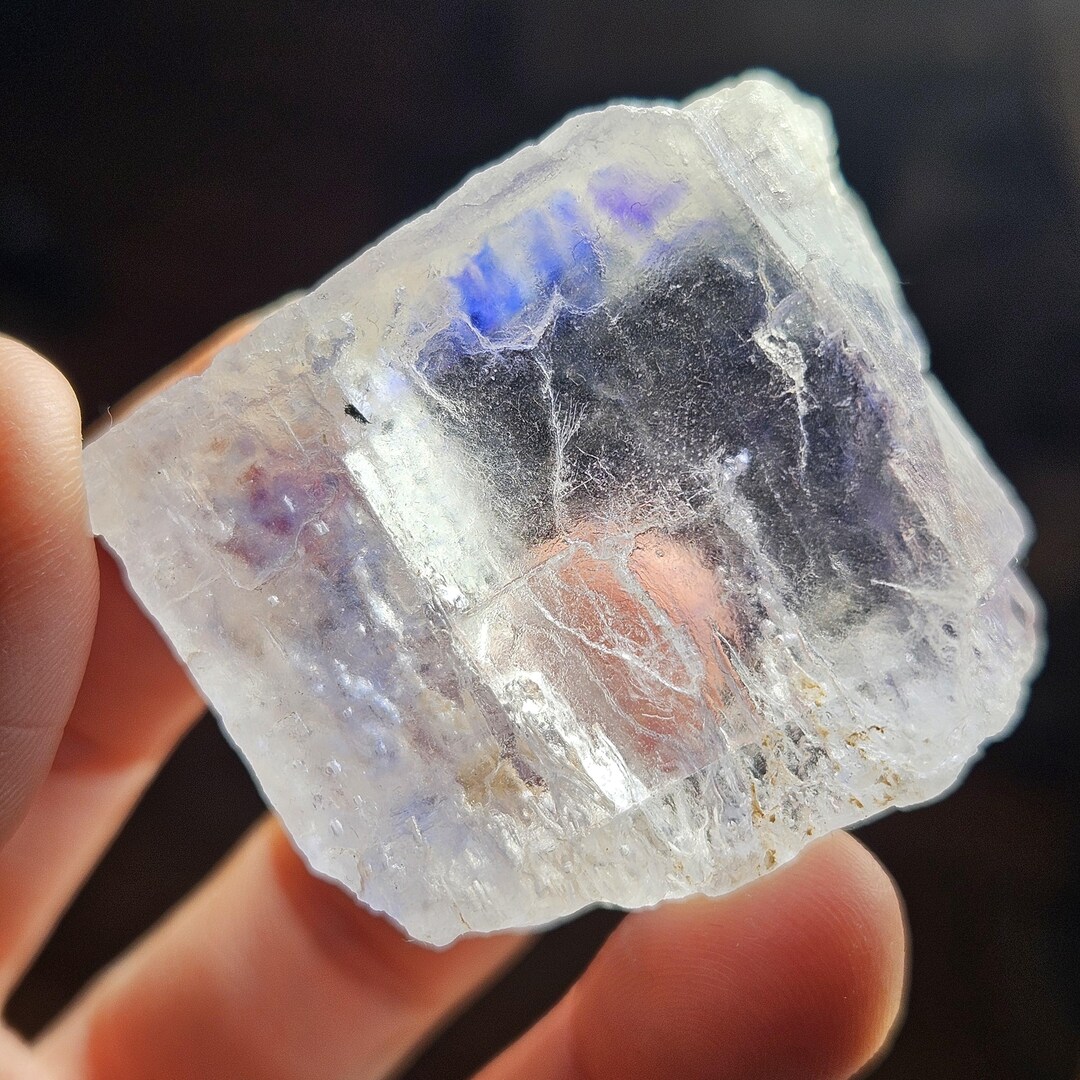 Blue Halite Crystal - Turkish Halite Crystal - Blue Halite - Salt ...