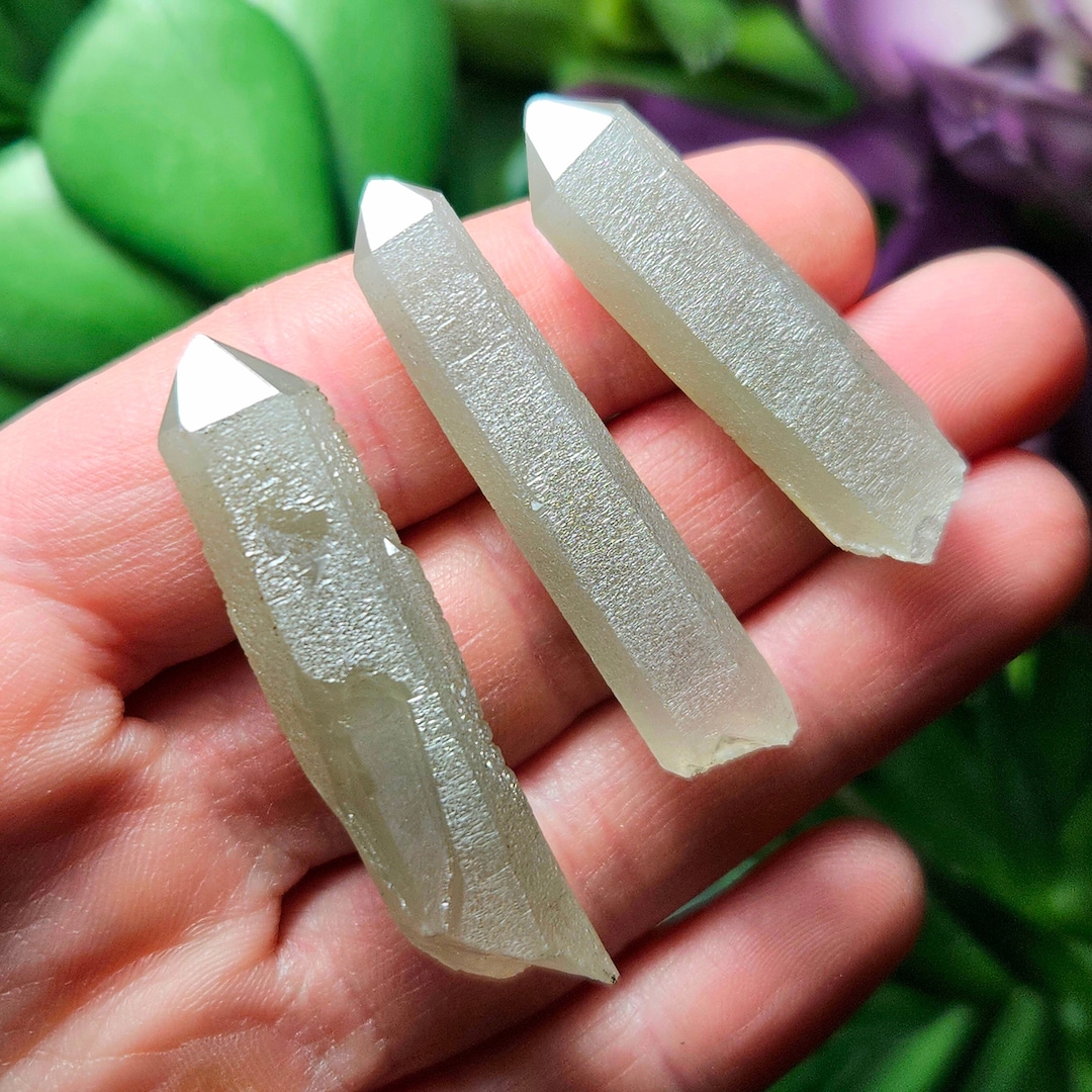 Hedenbergite in Quartz RARE Crystal Specimen: Terminated Hedenbergite ...