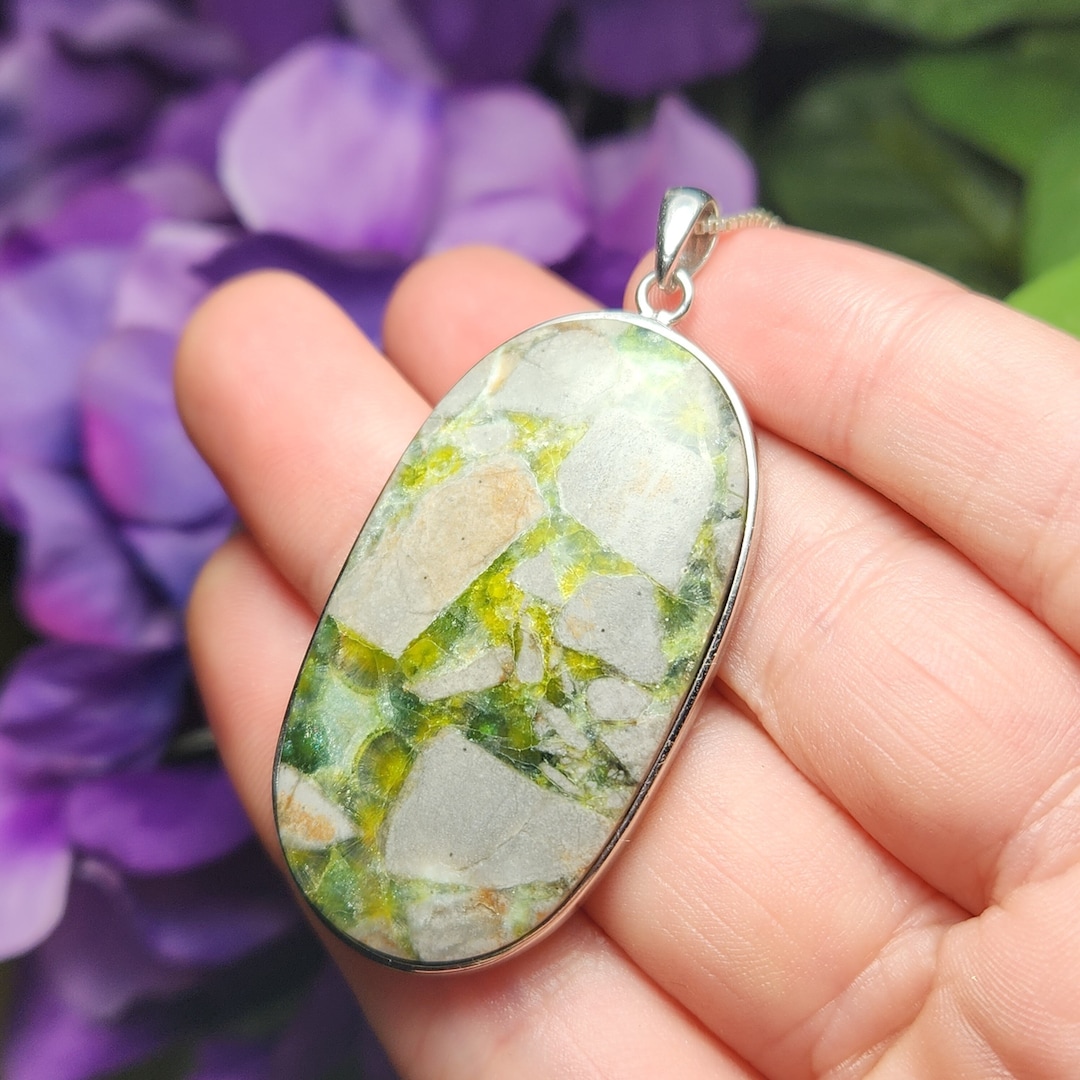 Wavellite Pendant Wavellite Crystal Wavellite Necklace Wavellite Jewlery Wavellite Stone ...