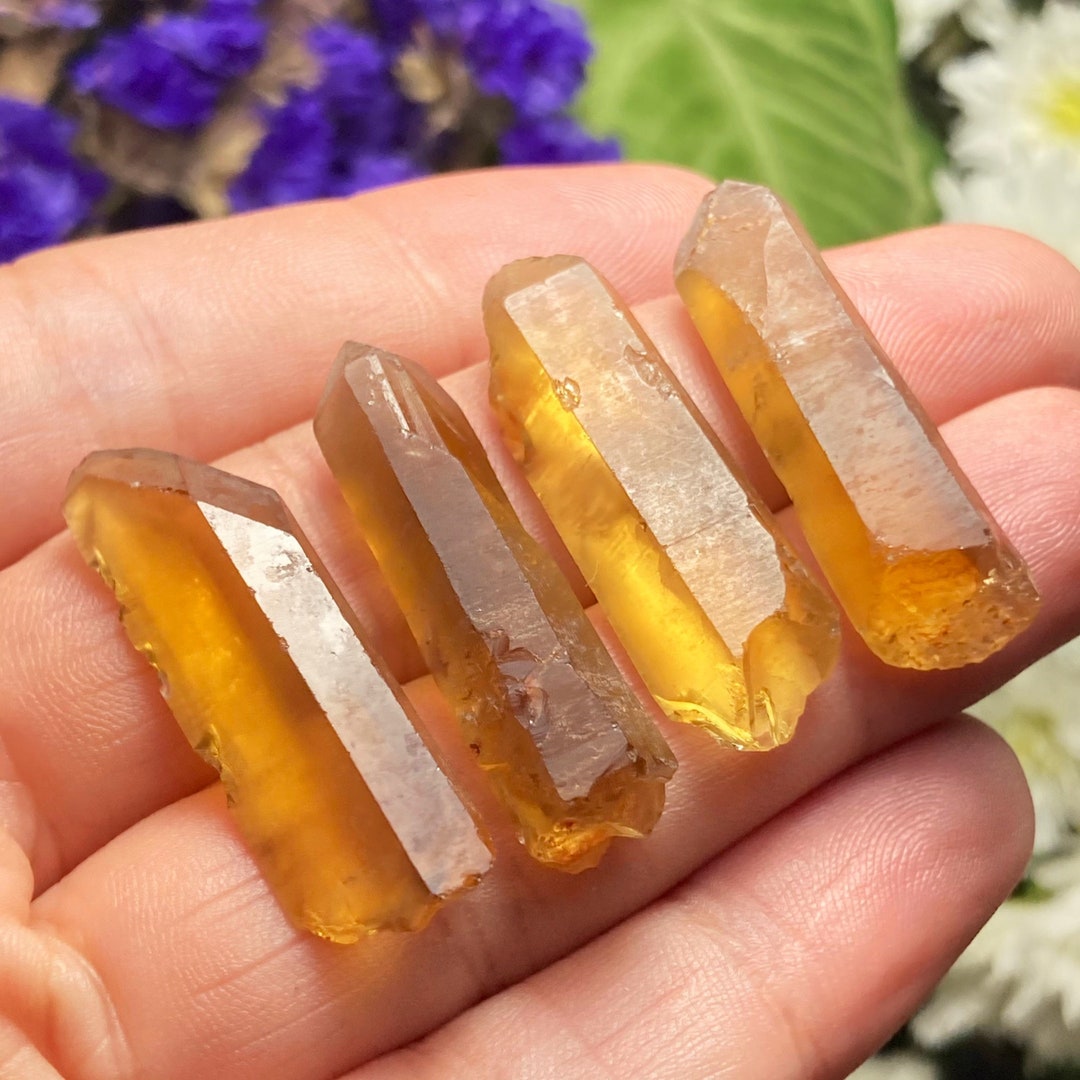 Whiskey Quartz - Smoky Citrine Crystal - Natural Citrine Crystal ...