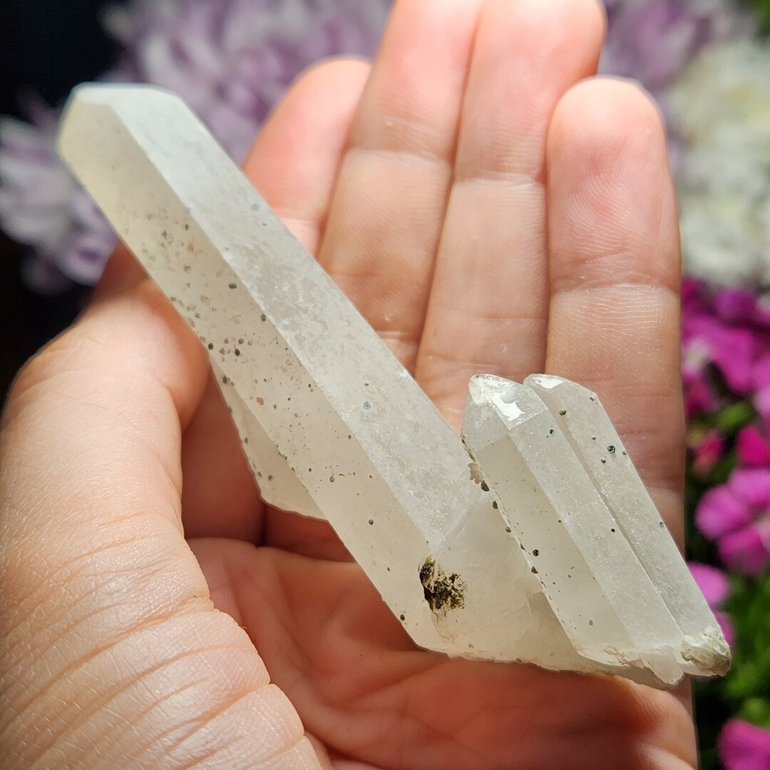 Inner Mongolian Quartz Crystal / Manifestation Crystal / Quartz Crystal / Green Quartz / Inner ...