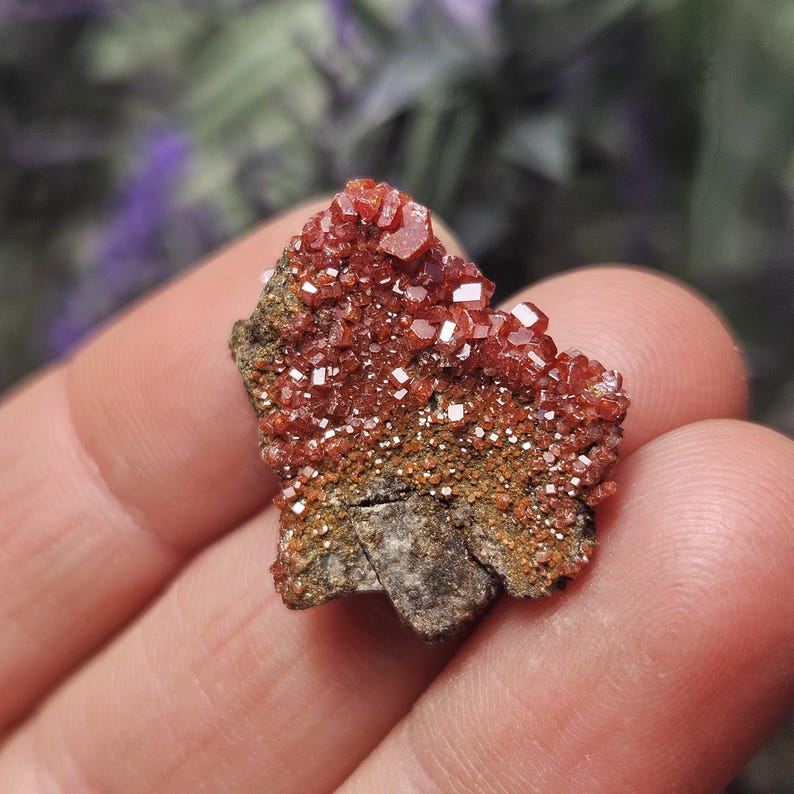 Vanadinite Cluster (arizona, USA) - Vanadinite Specimen - Vanadinite ...
