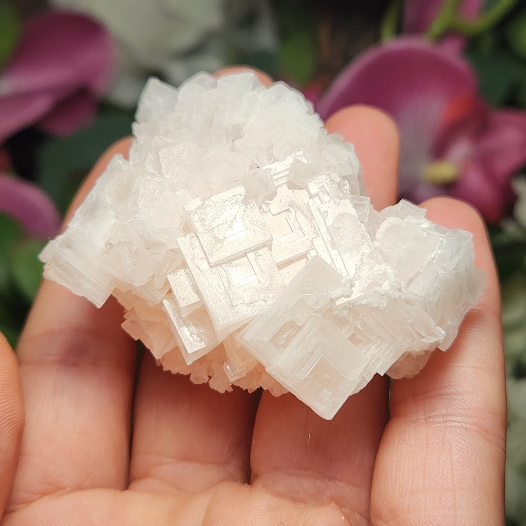 Pink Halite / Halite Crystal / Halite Salt / Halite Specimen / Pink ...