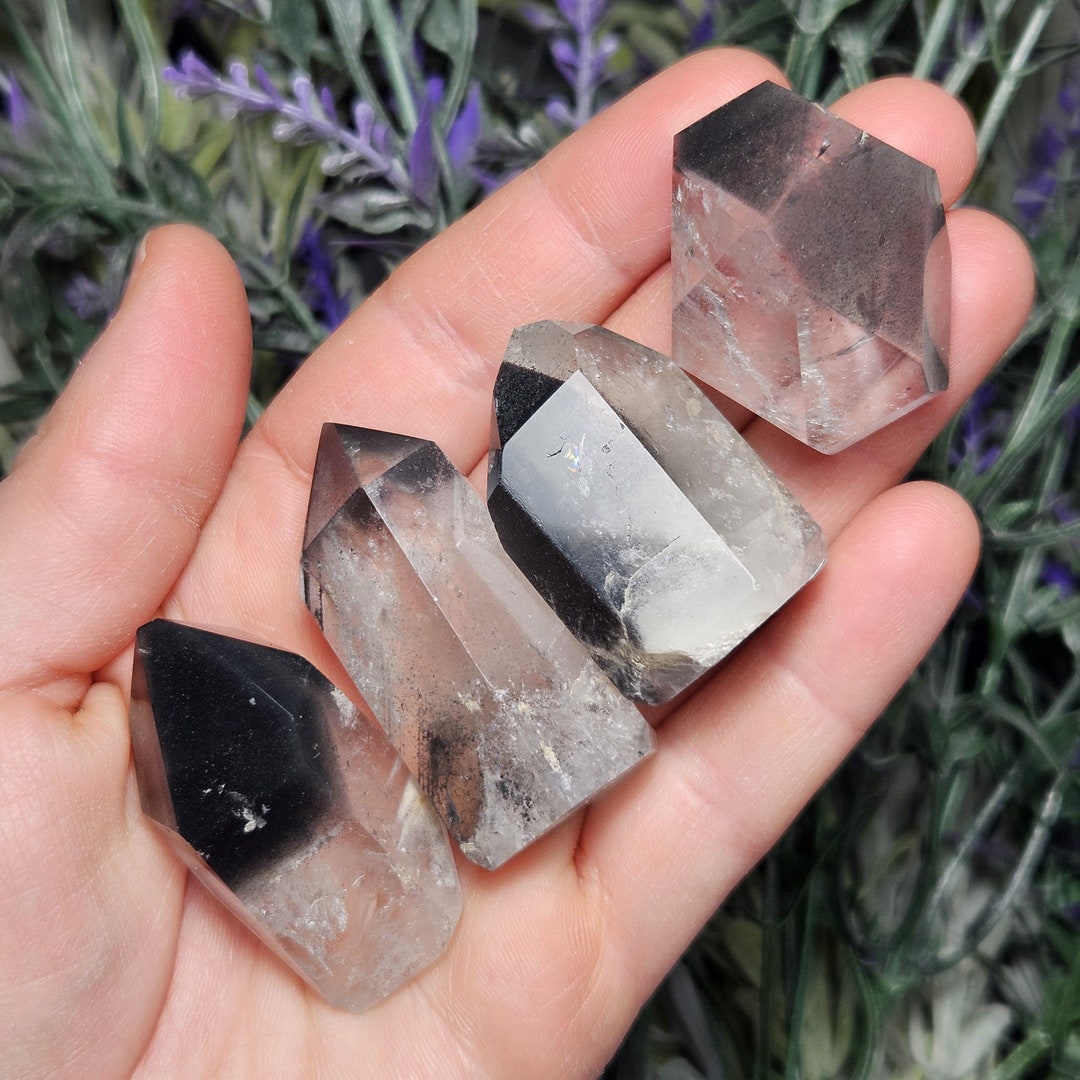 Black Phantom Quartz *2024 Find* - Brazilian Polished Quartz - Phantom ...