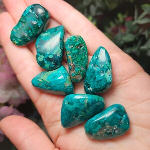 Polished Dioptase Crystal - AA Grade - Dioptase Specimen - Green ...