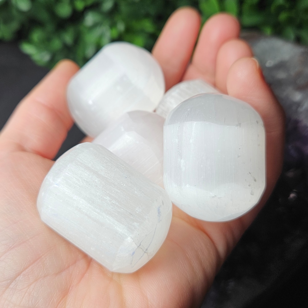 Selenite Crystal - Tumbled Selenite - Selenite Stone - Polished ...