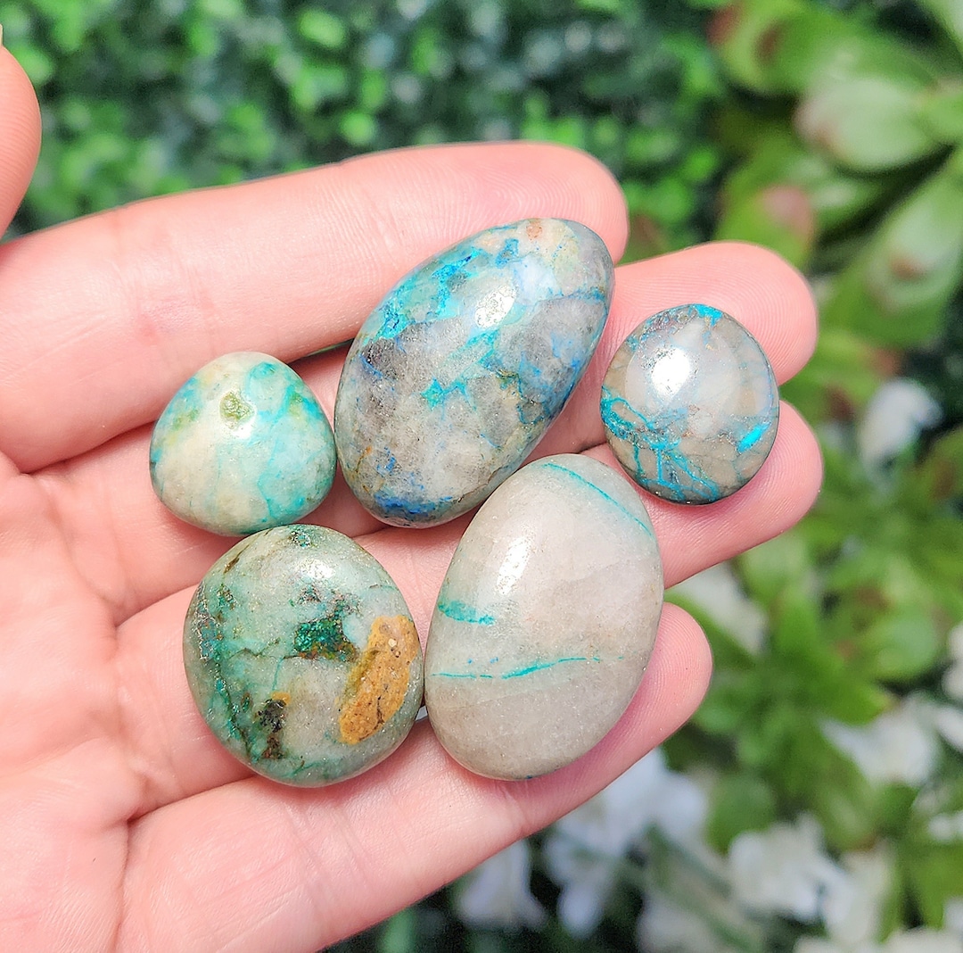 Gem Silica Chrysocolla - Chrysocolla Quartz - Chrysocolla Chalcedony ...