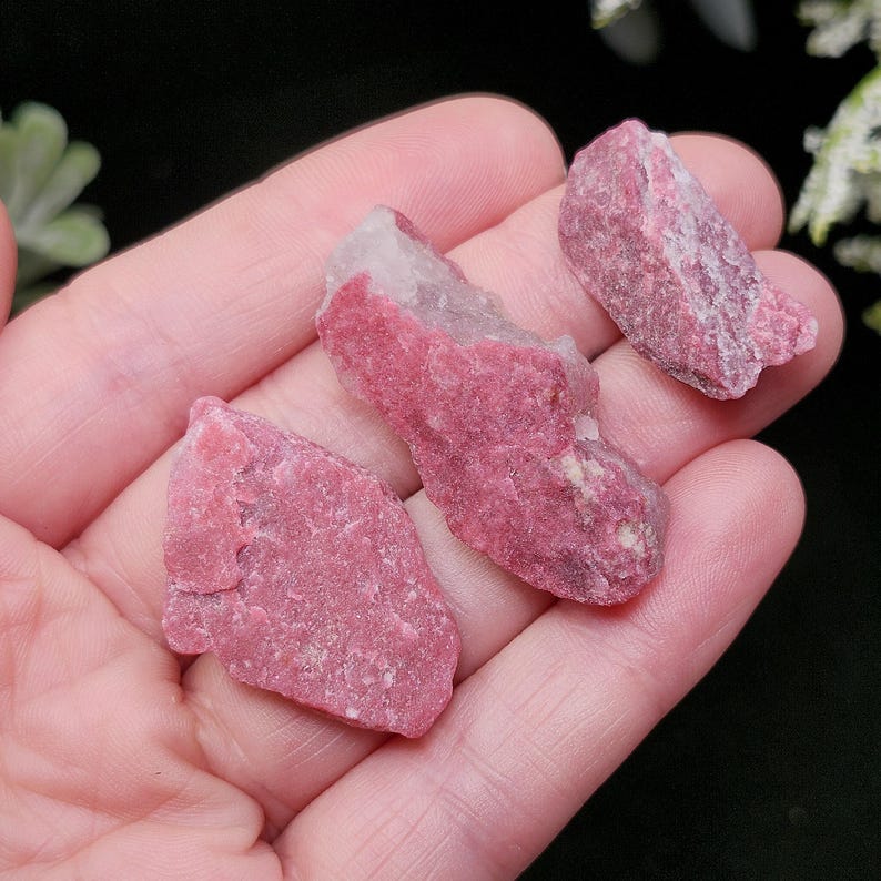 Thulite Stone, Norwegian Thulite - Etsy