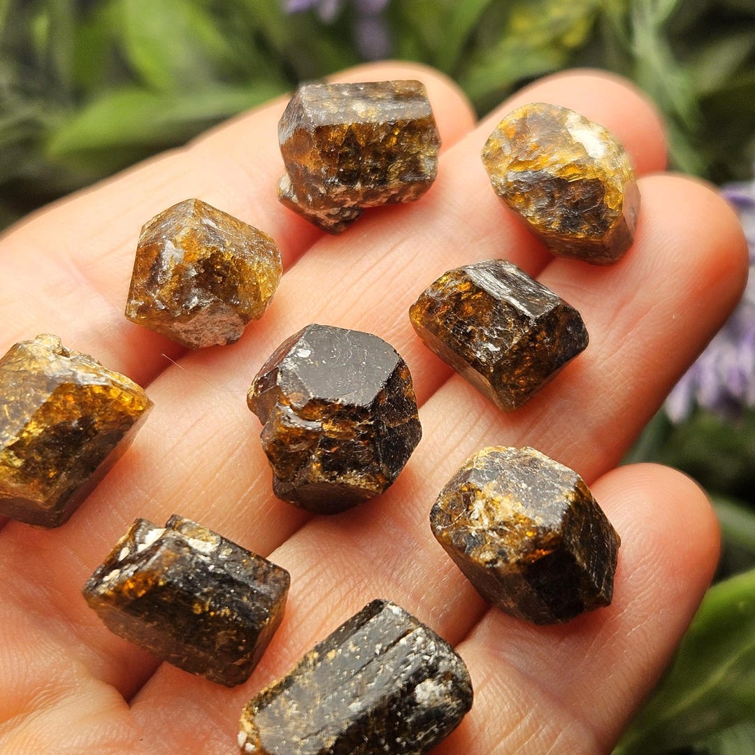 Raw Rootbeer Tourmaline - Dravite Crystal - Raw Dravite - Brown ...