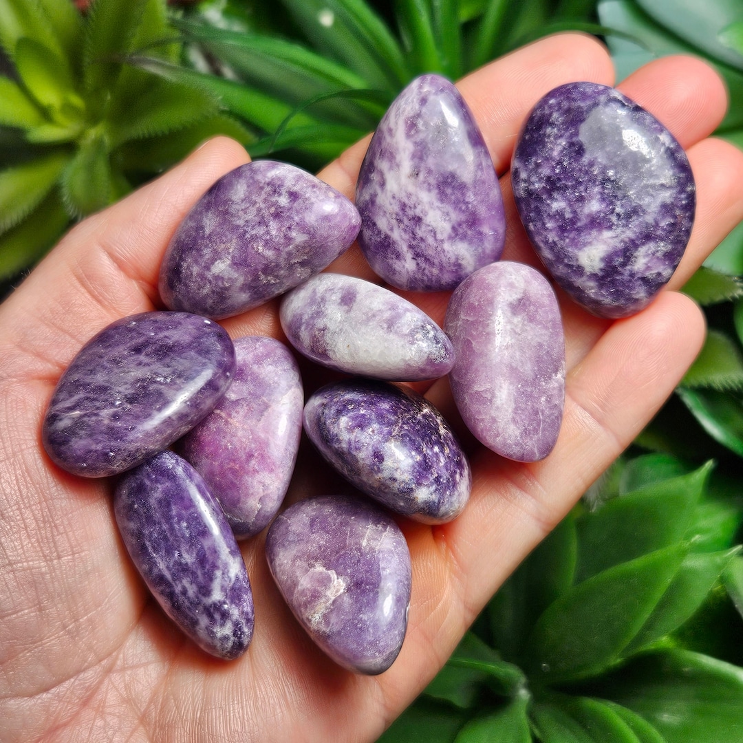 Lepidolite Crystal - Polished Lepidolite - Lepidolite Stone ...