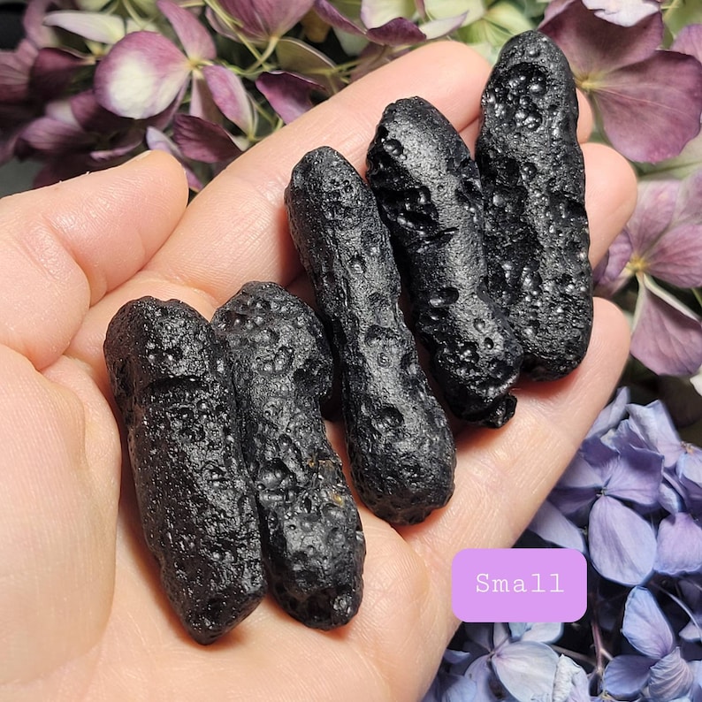 Tibetan Tektite / Black Tektite / Home Decor / Metaphysical / - Etsy