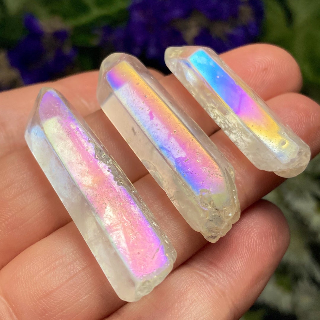 Angel Aura Quartz Crystal Aura Quartz Terminated Quartz Quartz Crystal ...
