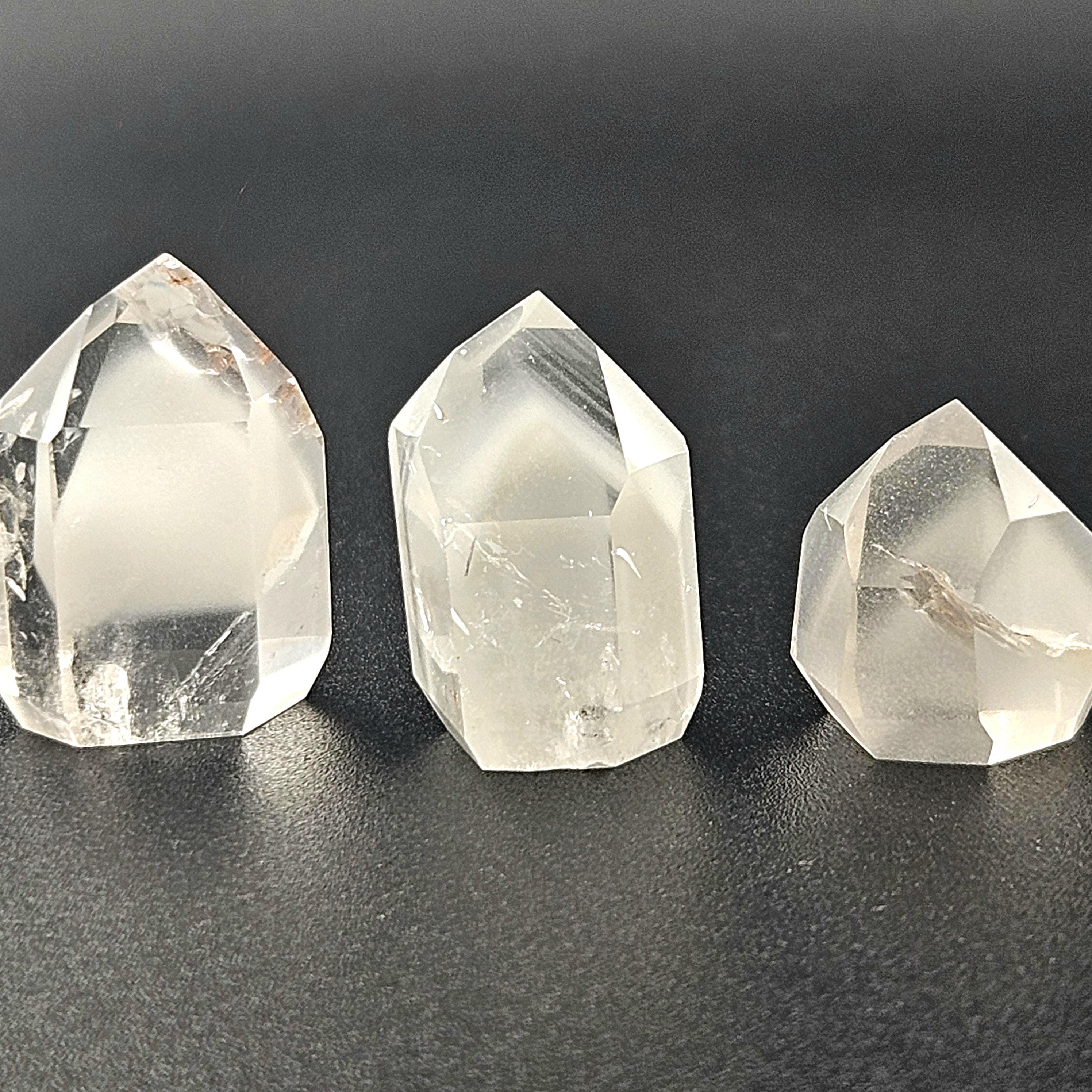 Phantom Quartz Crystal Point - Brazilian Polished Quartz - Polished ...