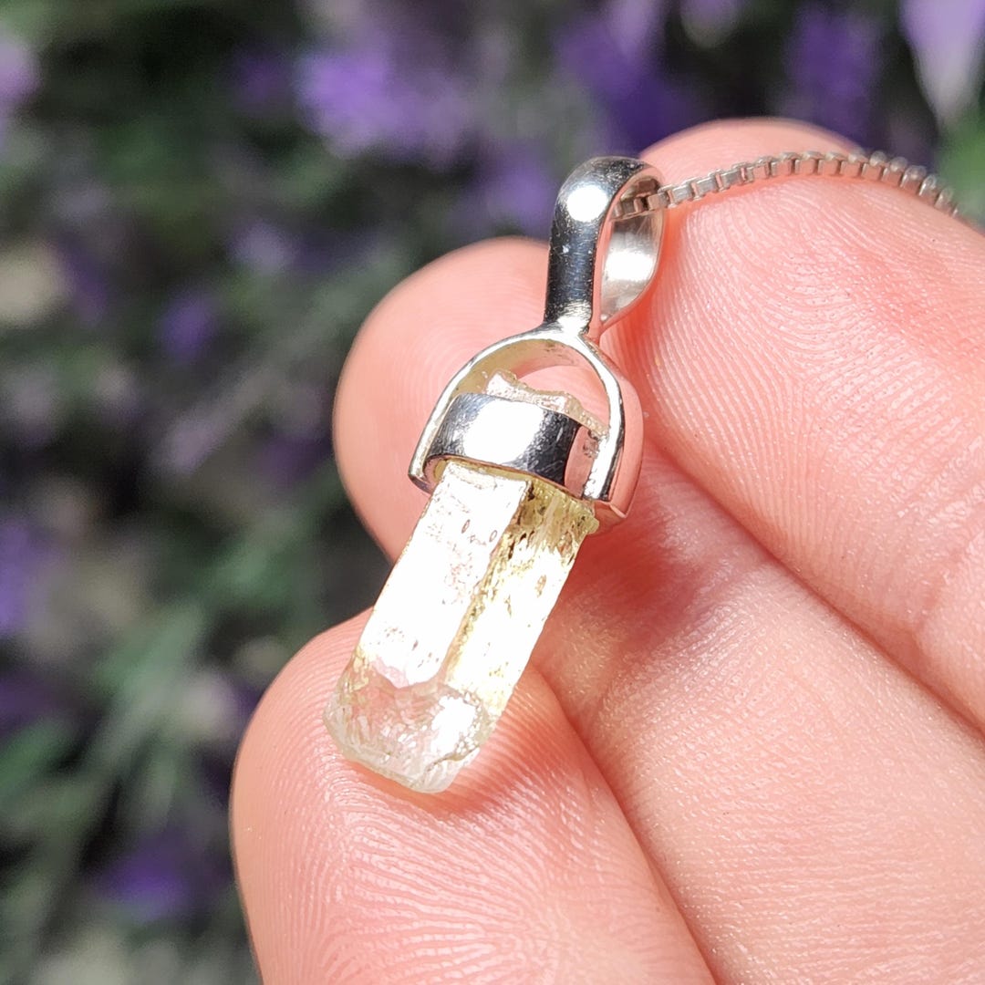 Heliodor Pendant - Heliodor Crystal - Heliodor Beryl - Heliodor ...