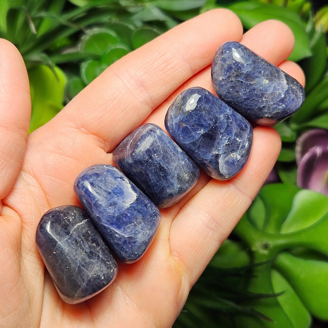 Tumbled Iolite - Polished Iolite - Iolite Gemstone - Iolite Stone - Natural Iolite - Genuine ...