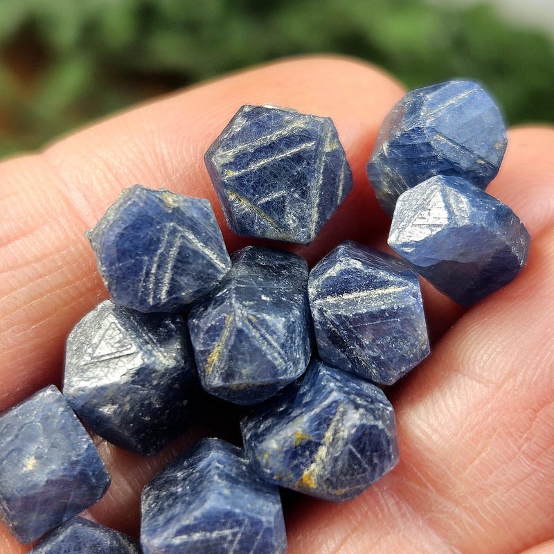 Raw Blue Sapphire - Etsy