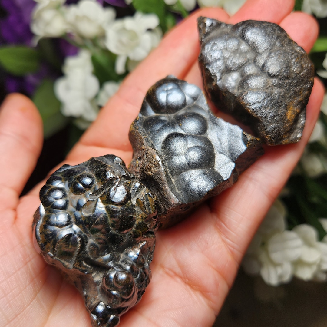 Botryoidal Hematite / Hematite Stone / Hematite Crystal / Black ...
