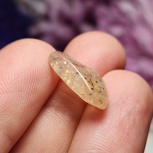 Rainbow Lattice Sunstone Specimen: Australian Crystal With Iridescent ...