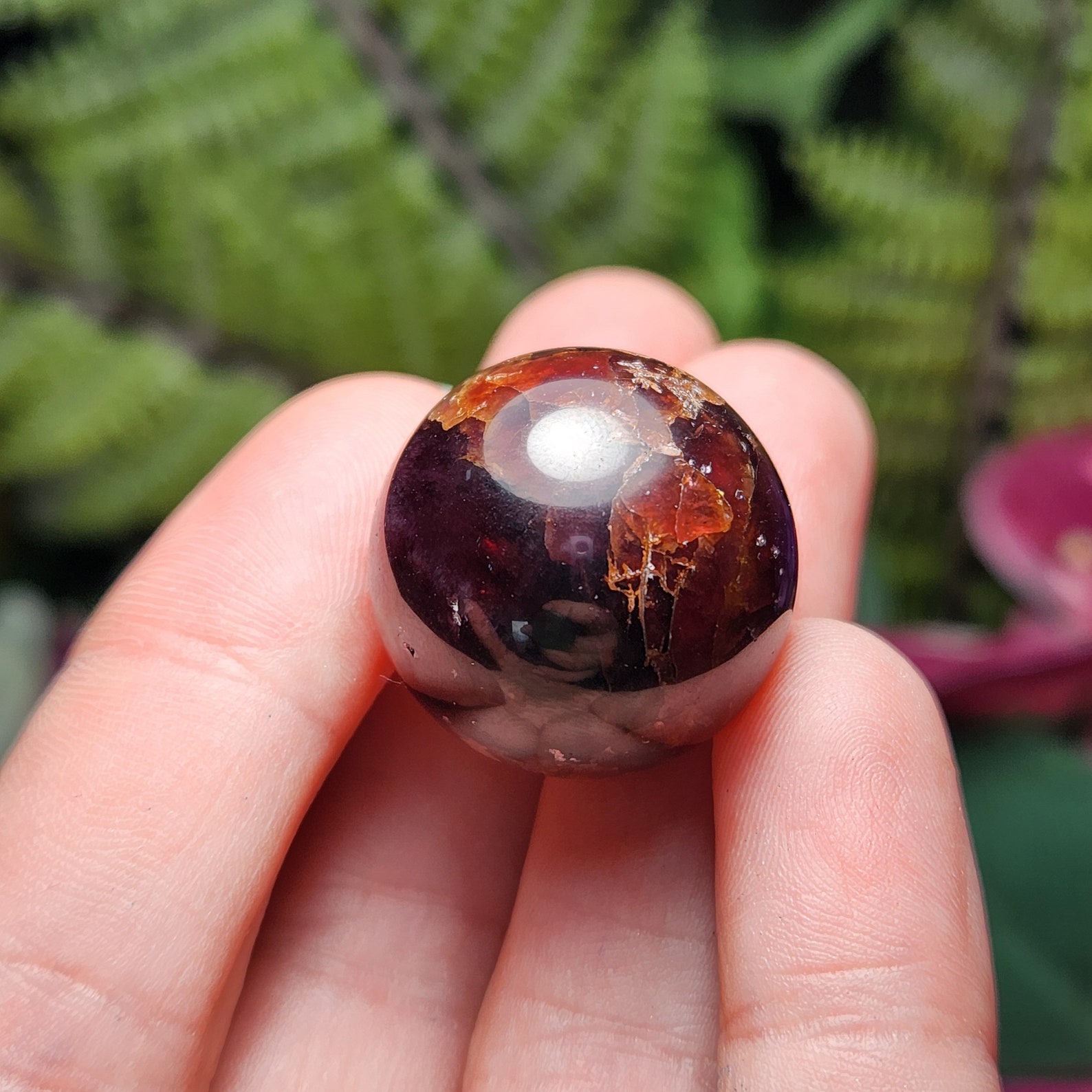 Garnet Sphere - Star Garnet Sphere - Garnet Crystal - Star Garnet ...
