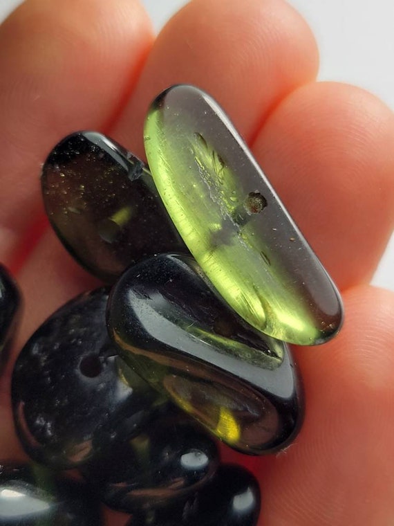 Polished Moldavite Stones