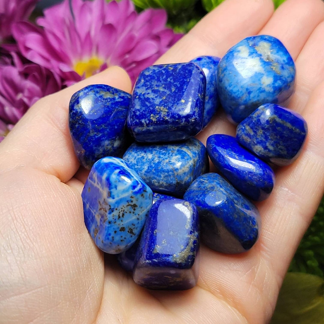 Lapis Lazuli Crystal - Tumbled Lapis Lazuli - Lapis Lazuli Stone ...