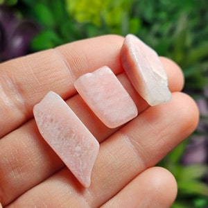 Pink Petalite Crystal Specimen: Tumbled Stone (2-3 Gram) - Etsy