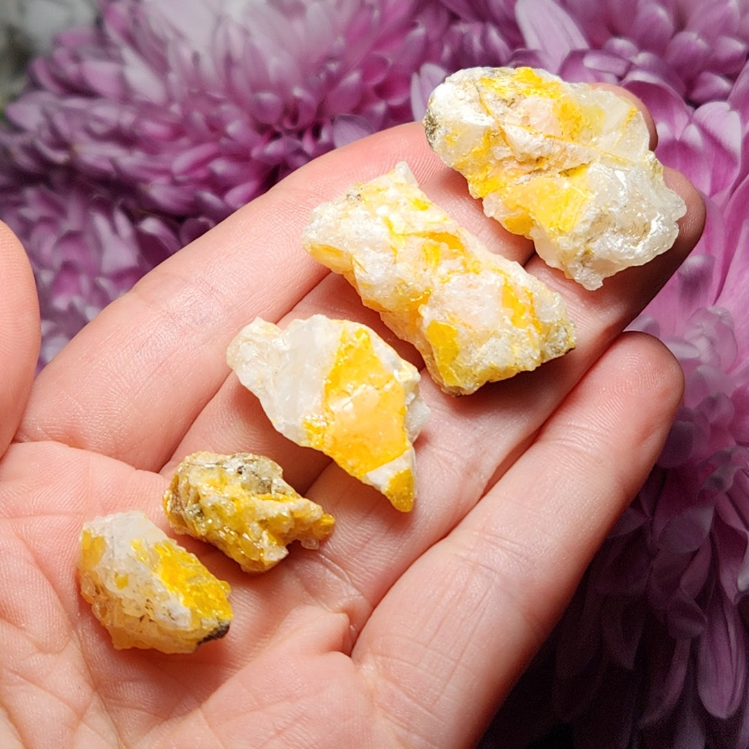 Wulfenite Crystal / RARE Crystal / Wulfenite Specimen / Wulfenite Stone ...
