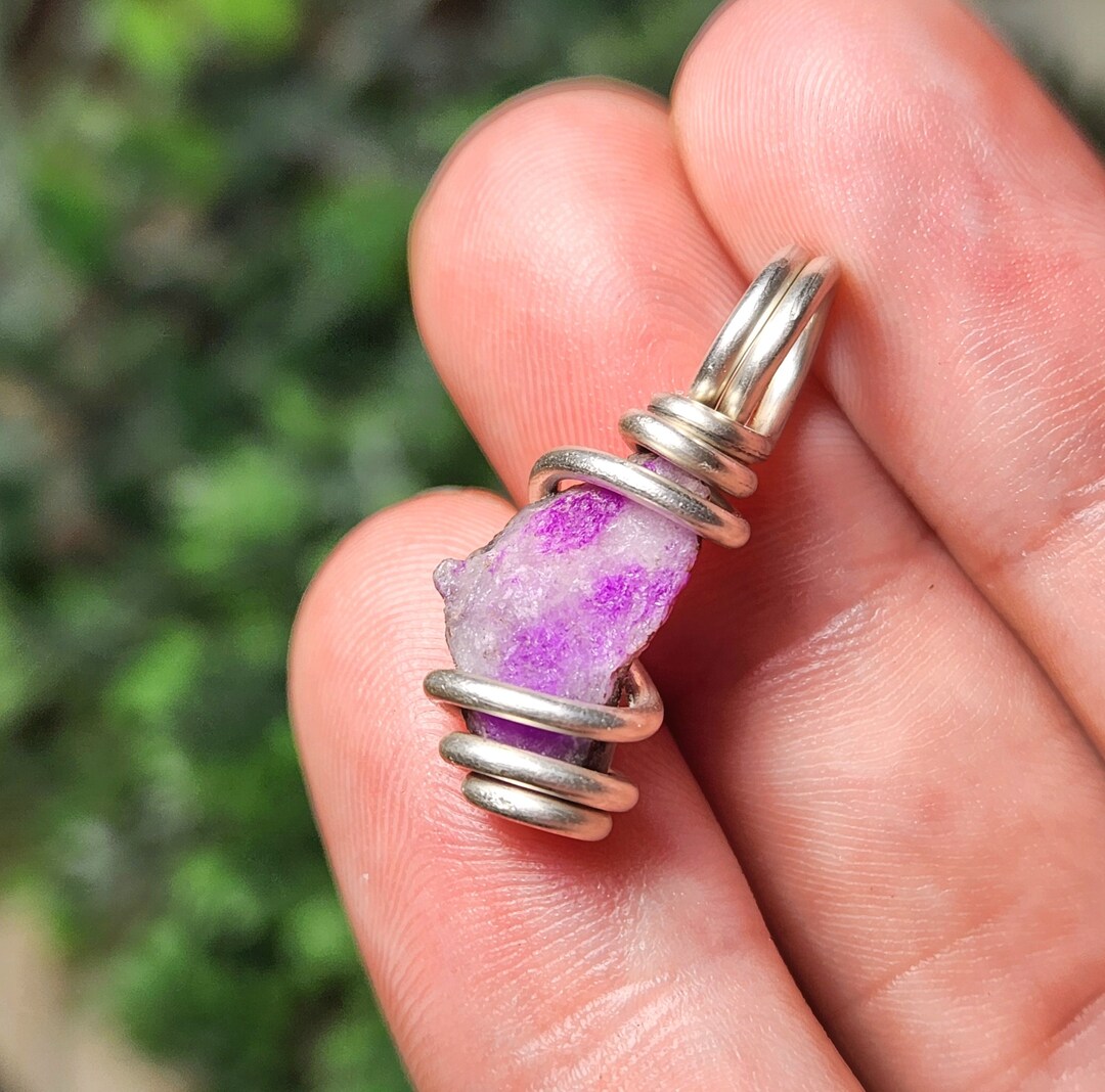Sugilite Pendant - RARE Crystal - Gel Sugilite - Sugilite Jewelry ...