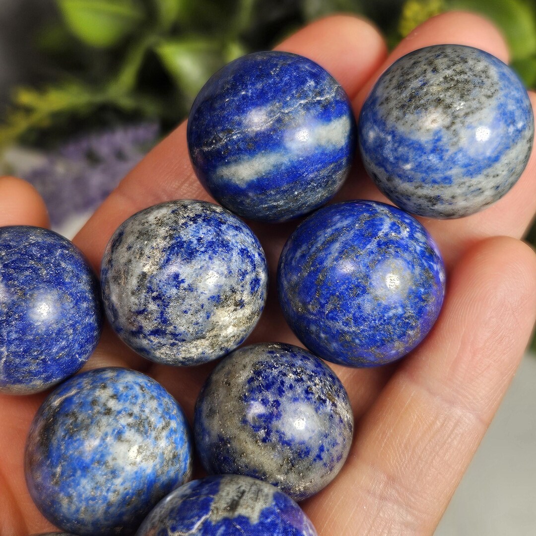 Lapis Lazuli Sphere - Lapis Lazuli Stone - Lapis Lazuli - Lapis Lazuli ...