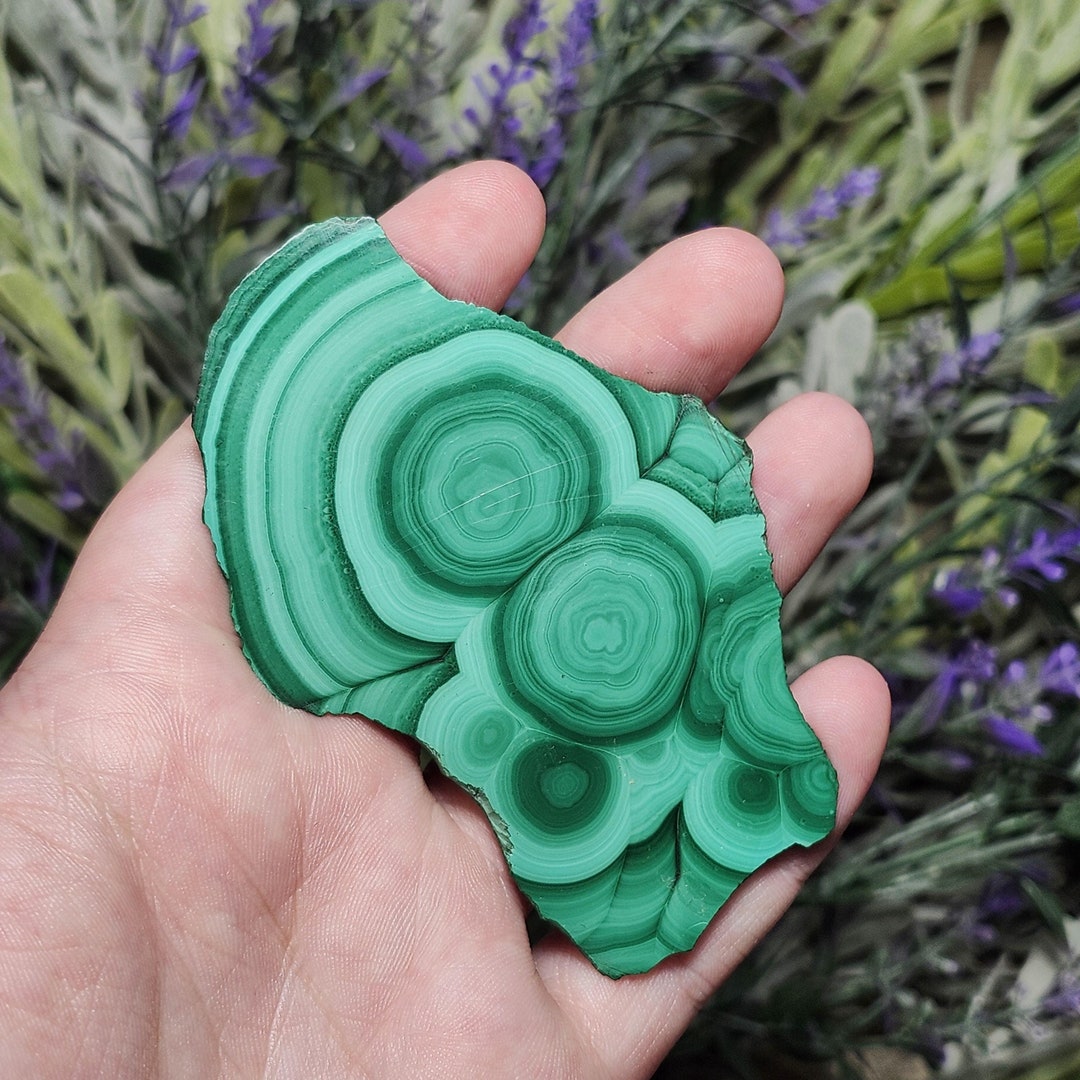 Malachite Slice - Malachite Crystal - Polished Malachite - Natural ...