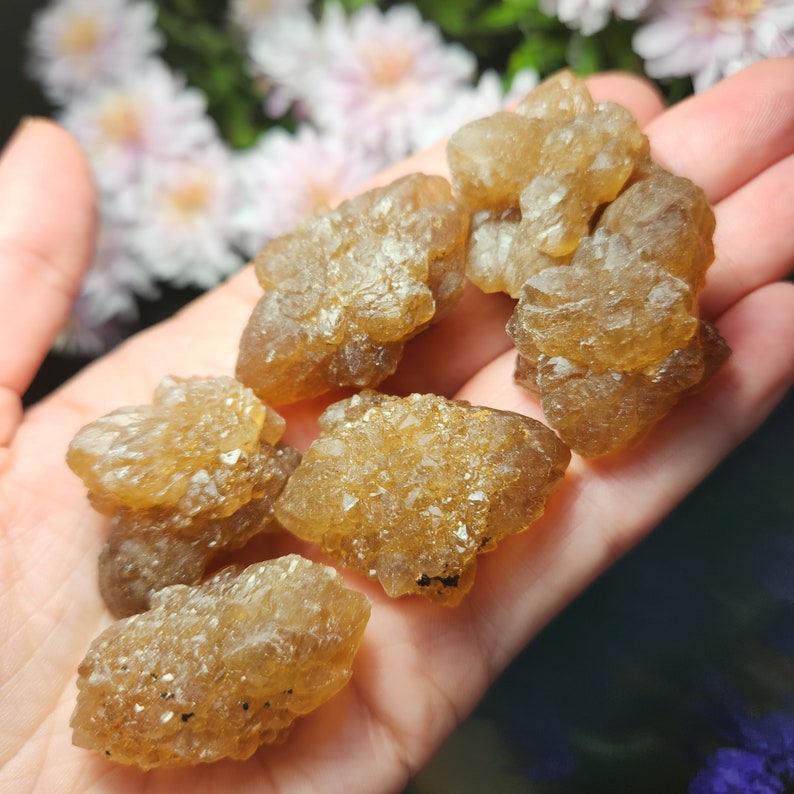 Elestial Citrine Crystal - Natural Citrine - Citrine Cluster - Citrine ...